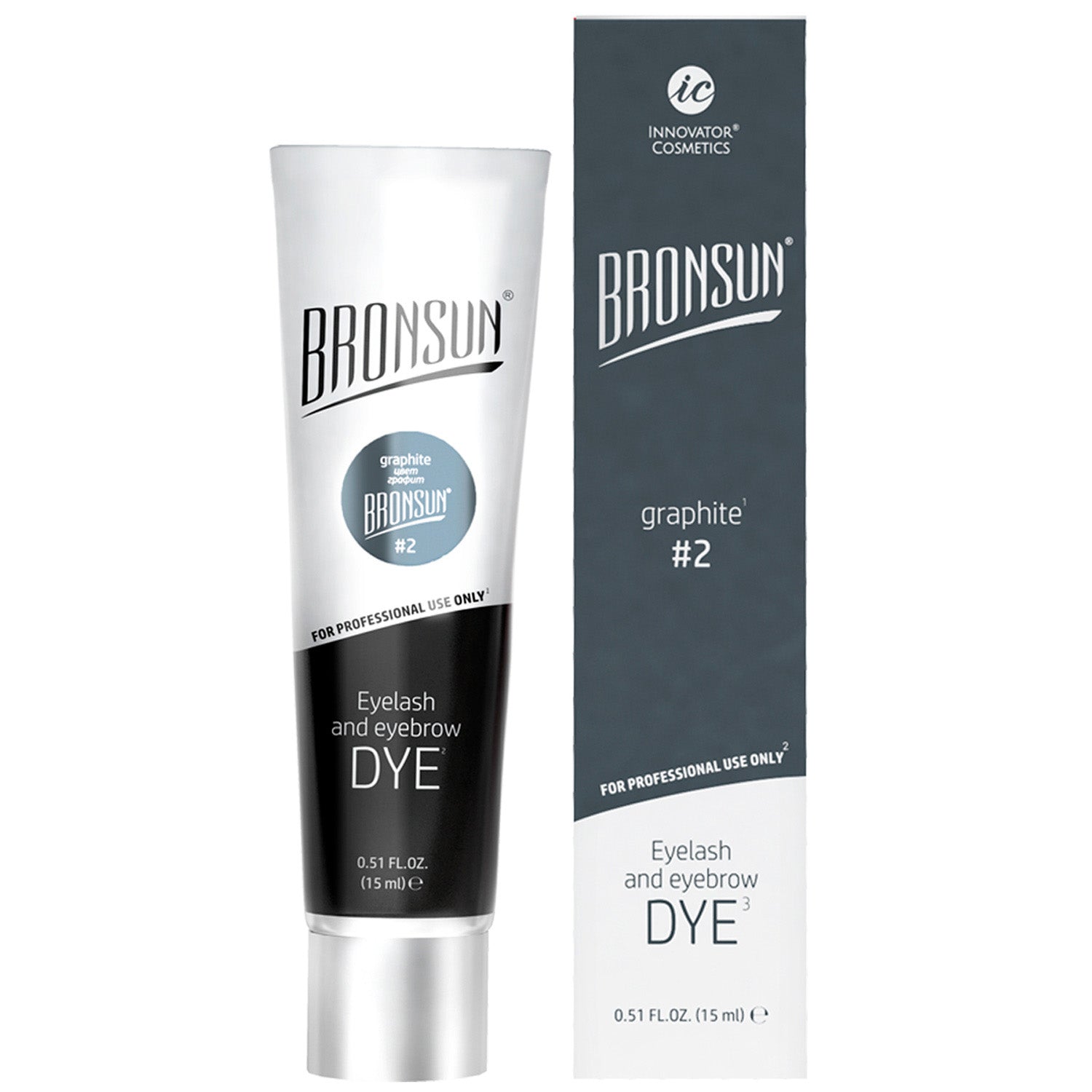 Curacoro - Bronsun Brow and Lash Dye - Graphite – CURACORO CA